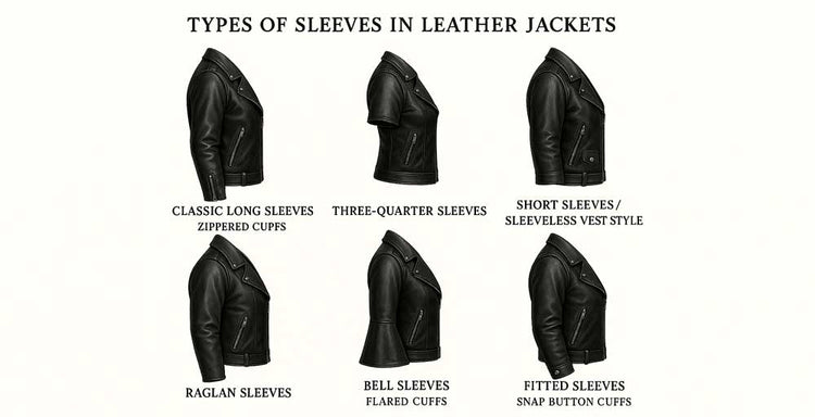 Types of Sleeves in a Leather Jacket | Jackets Kingdom