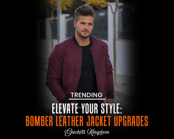 Elevate Your Style: Bomber Leather Jacket Upgrades