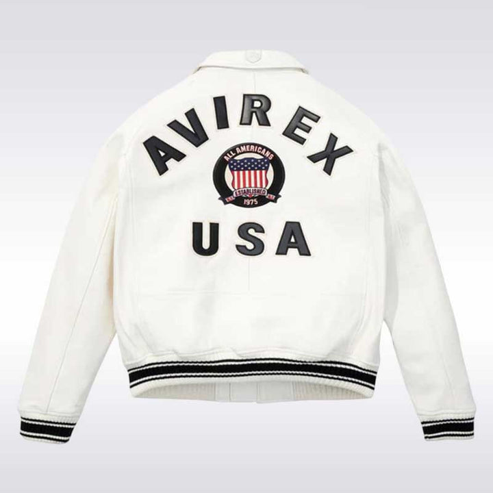 Avirex Jacket - American Flight Leather Jacket - Upto 50% Off
