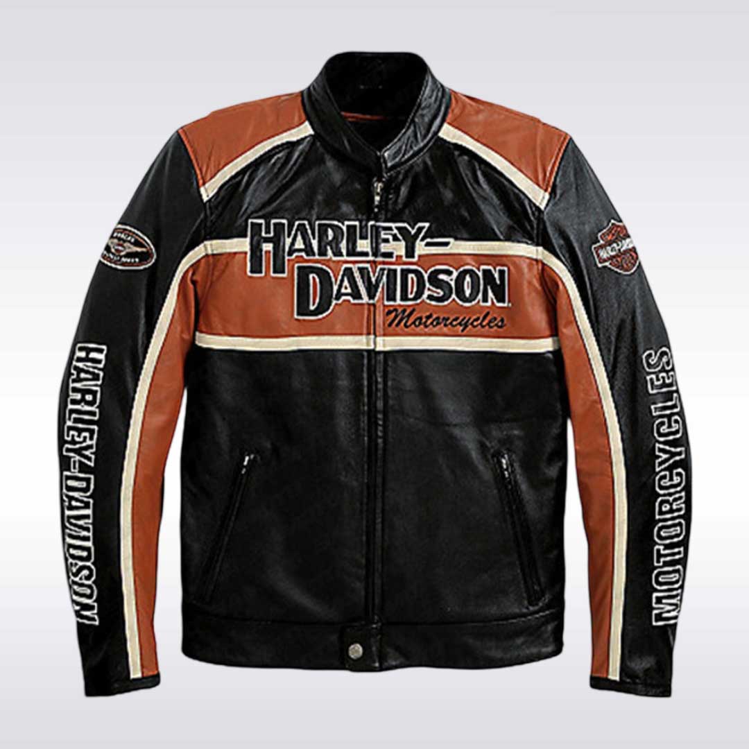 Harley Classic Cruiser Jacket | Vintage Leather & Armor Jacket